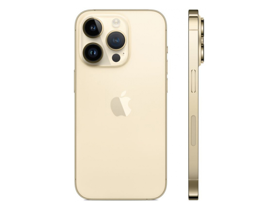 Смартфон Apple iPhone 14 Pro 256Gb Gold Золотистый A2892 MQ143ZA/A (201515)
