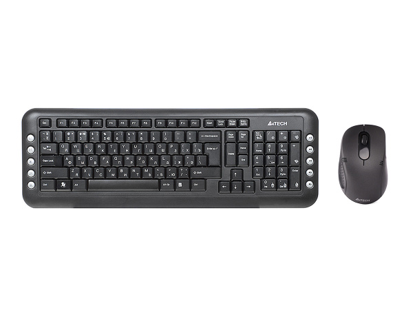 Клавиатура + мышь беспроводная A4Tech V-Track 7200N, Wireless/USB ...